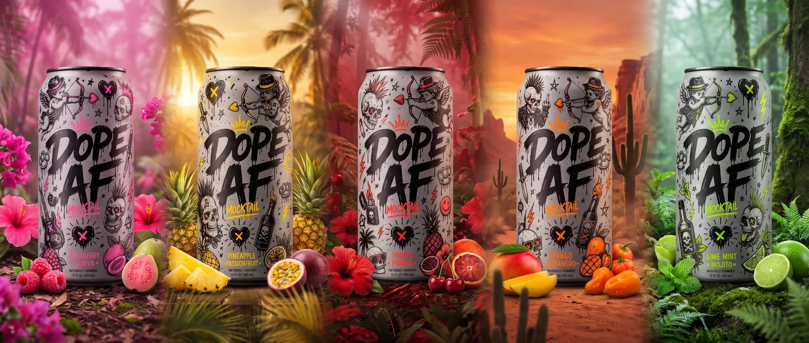 The Dopest Mocktails in the Game — Dope AF Mocktails